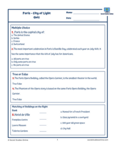 Grade 5 Social Studies Worksheets – U.S. & Global Focus