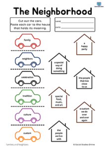 Community and Culture Worksheets – Printable K–8 Activities