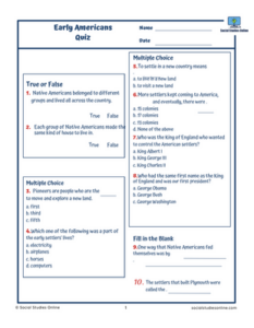 Grade 2 Social Studies Worksheets – Printable & Fun
