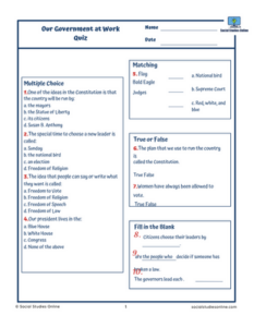 Government Video for Kids Grade 2 – Branches, Symbols & U.S. Heroes