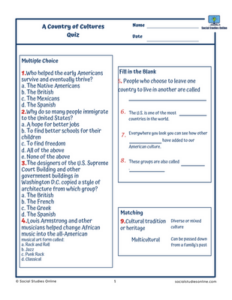 Social Studies Worksheets - Social Studies Online