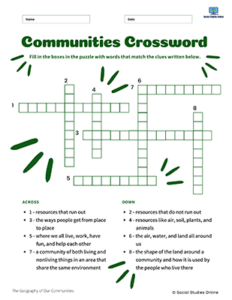 Social Studies Worksheets - Social Studies Online