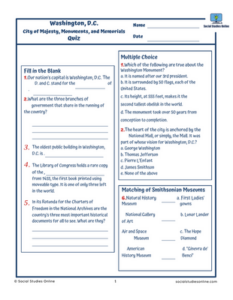 Grade 8 Social Studies Worksheets – Global & Historical
