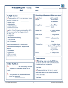 Midwest Region Today for Kids – Grade 4 Social Studies Video on Cities ...